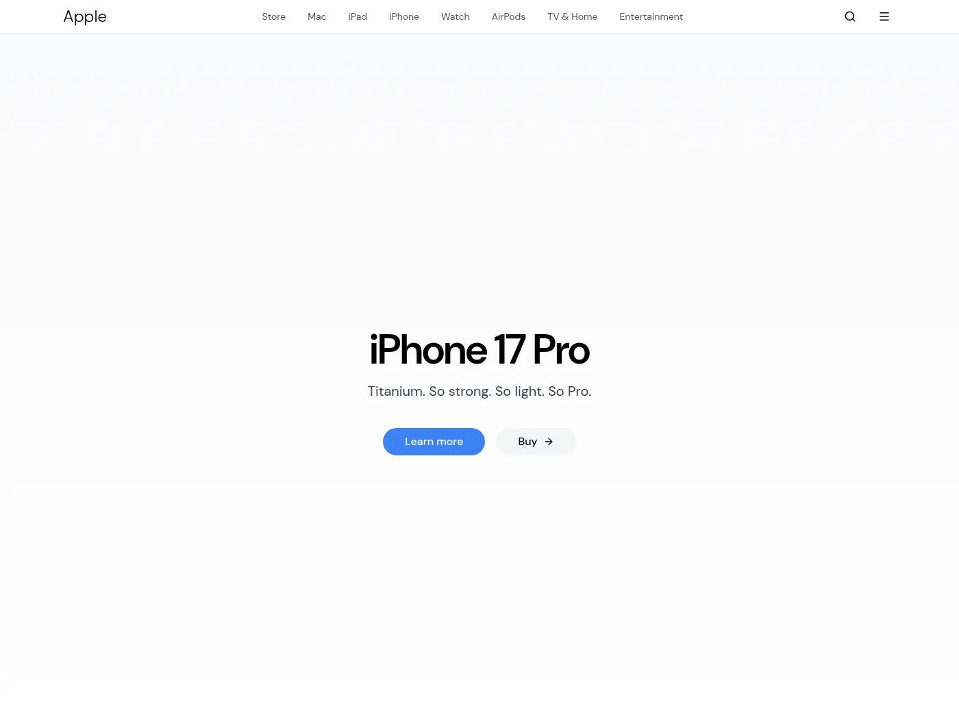 Apple.com Clone