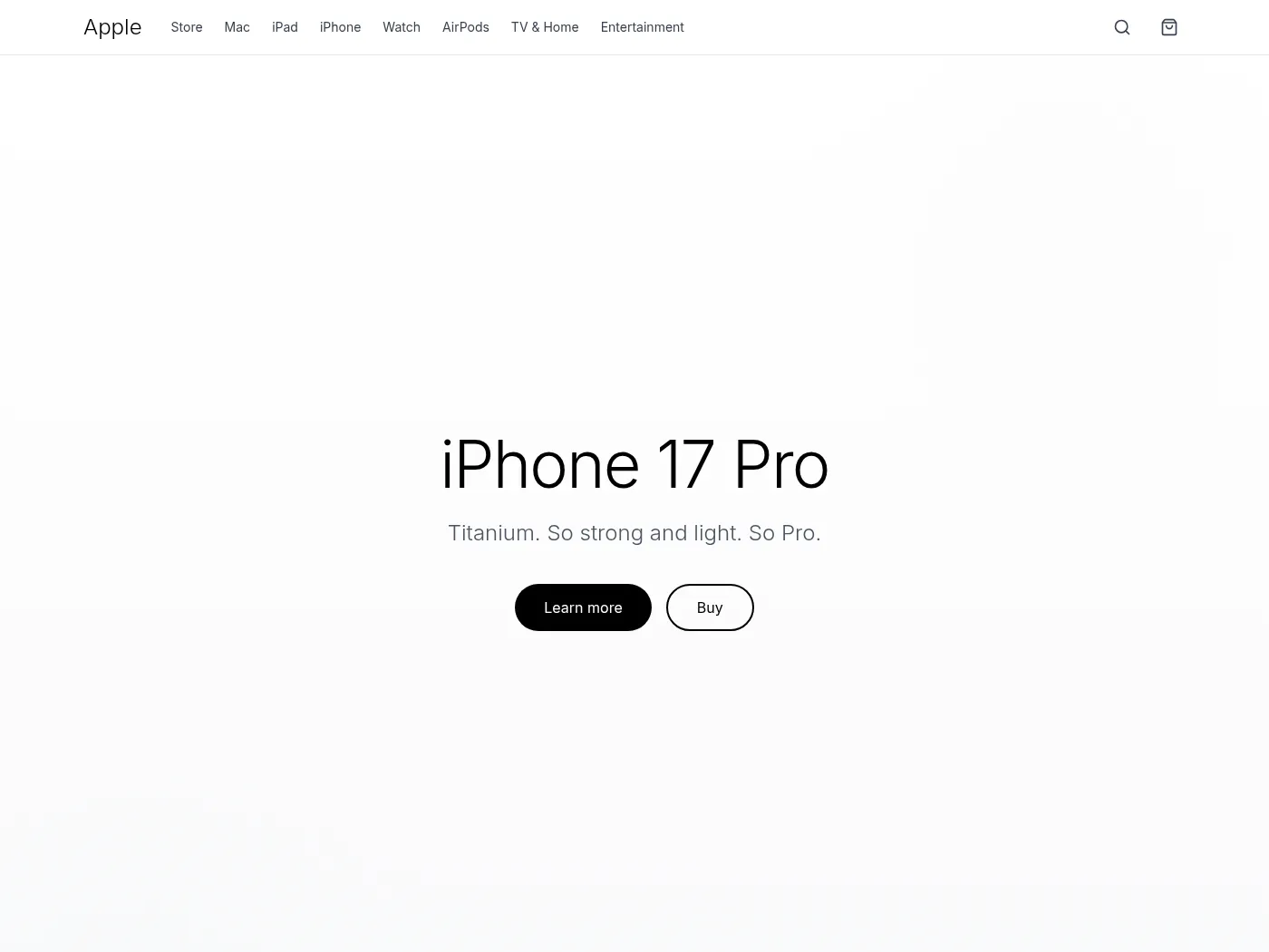 Apple.com Clone