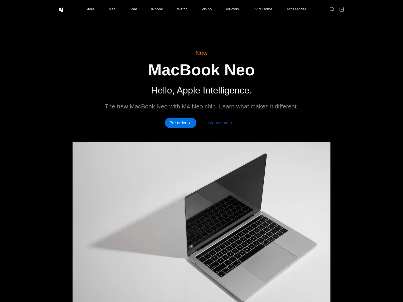 Apple.com Clone