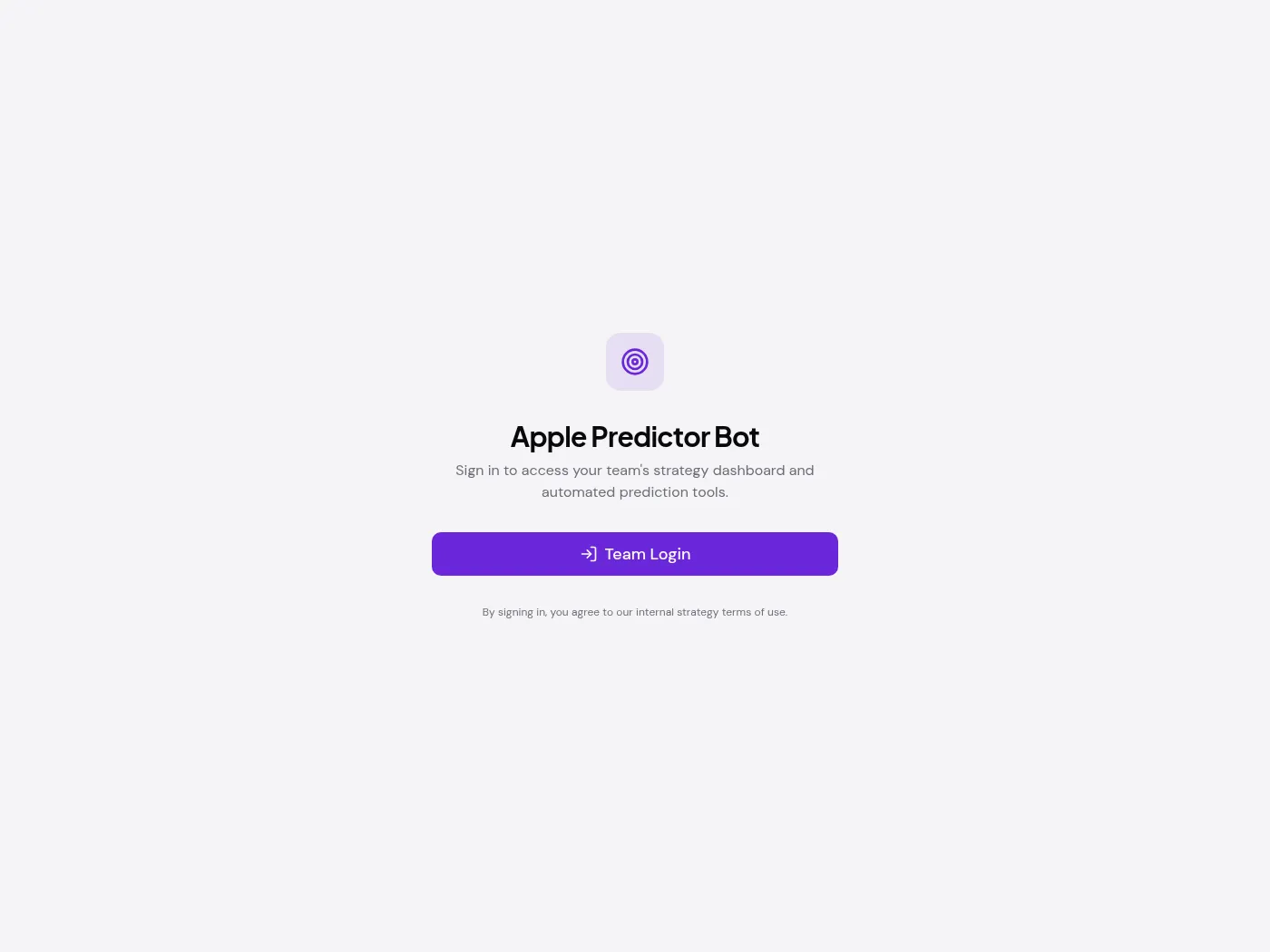 Apple Fortune Predictor