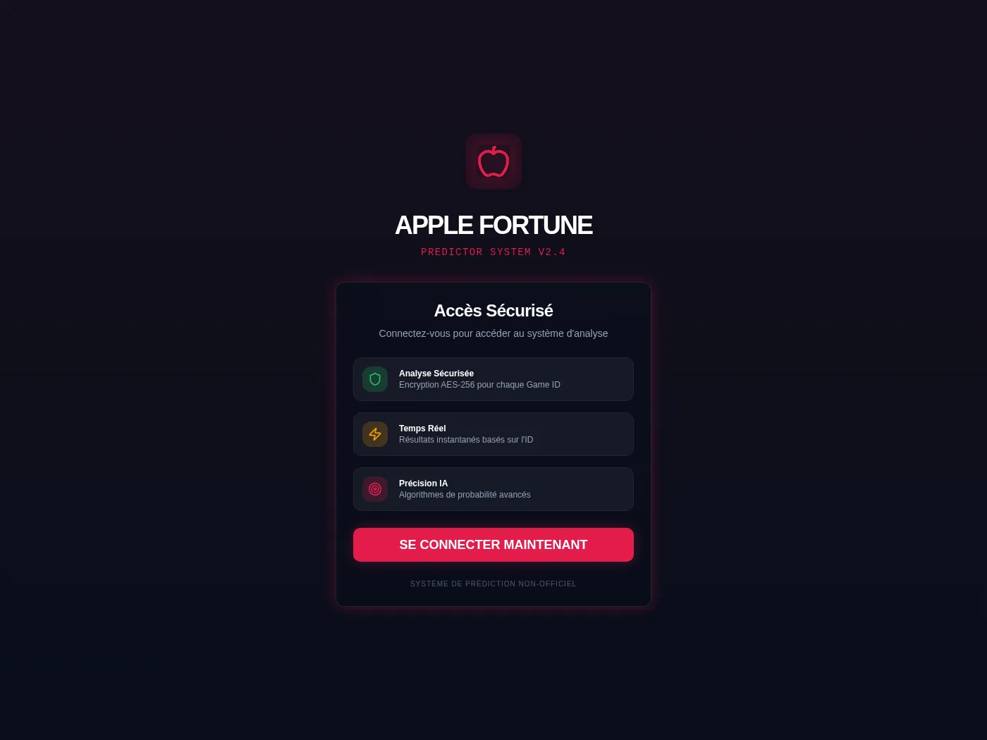 Apple Fortune Predictor