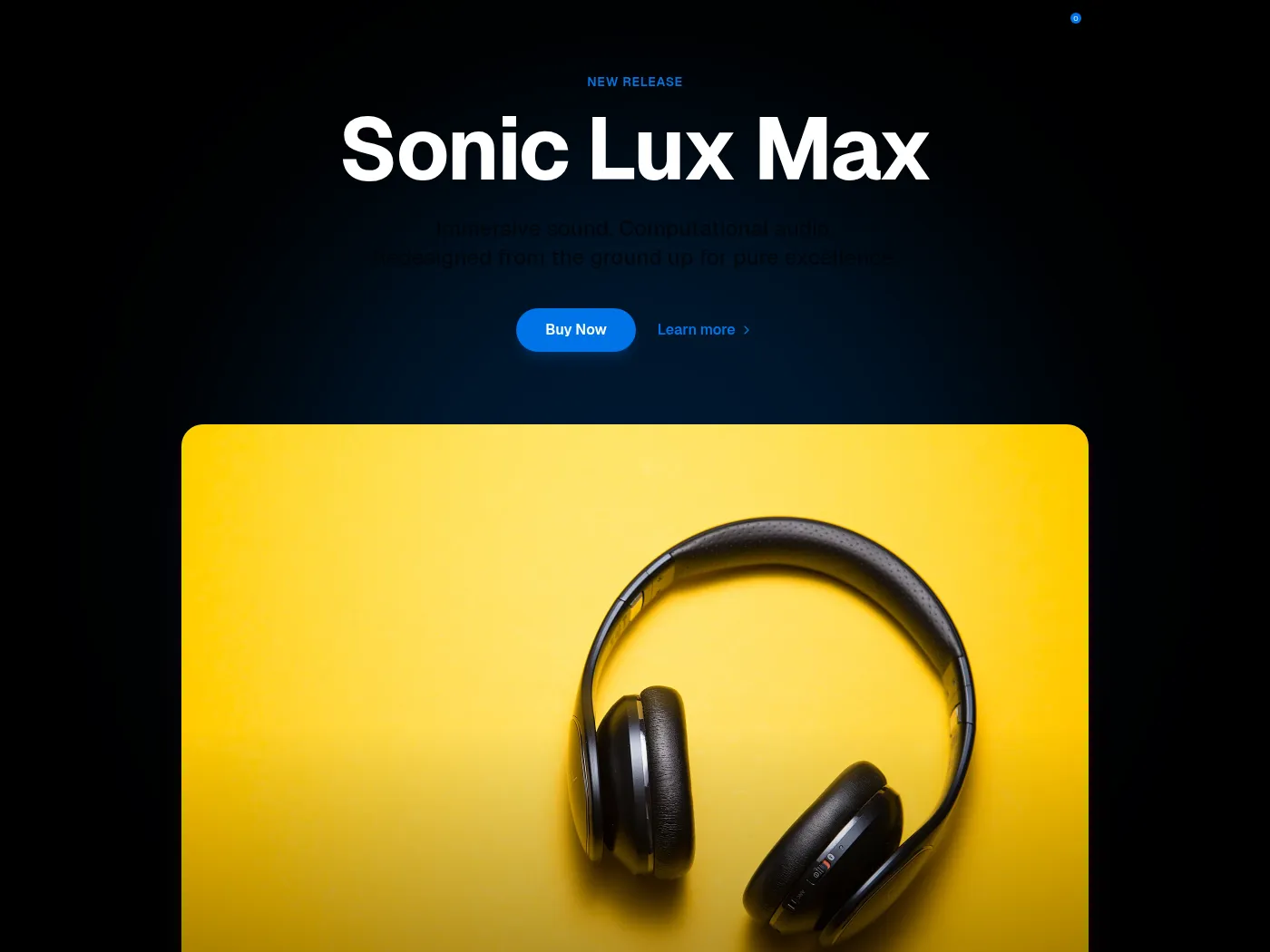 Apple-Style Headphone Shop