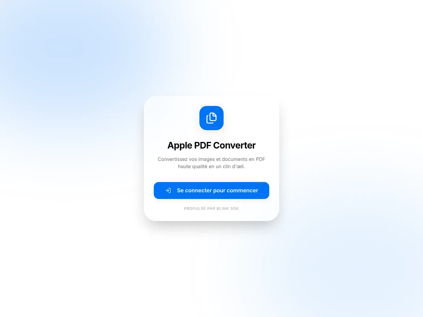 Apple PDF Converter