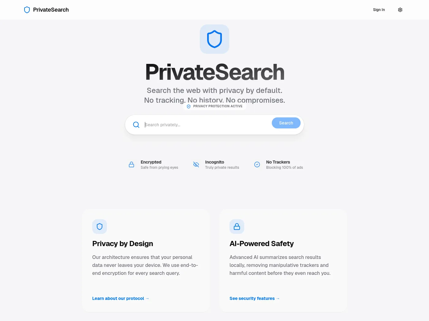 Apple-Inspired Private Search