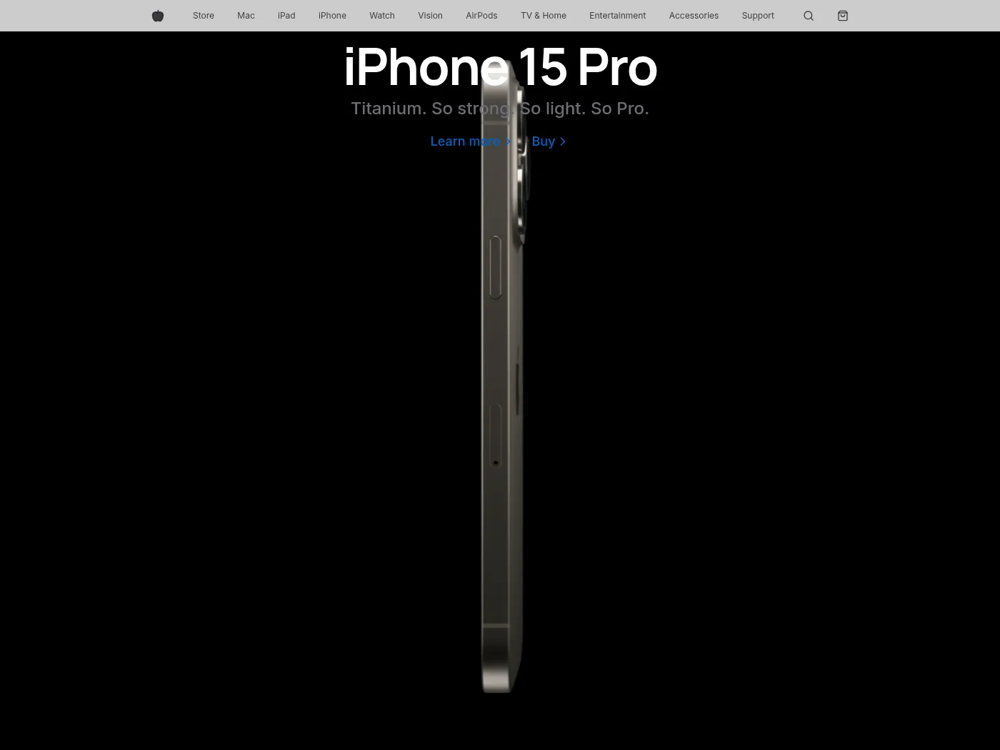 Apple-Inspired Website