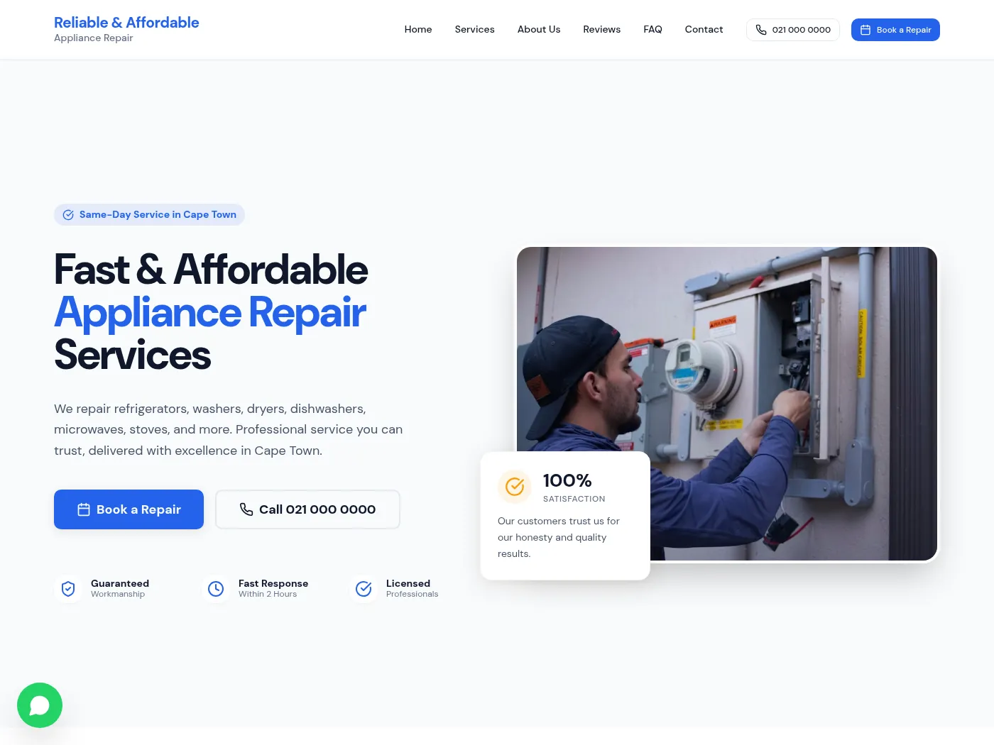 Reliable Appliance Repair Site