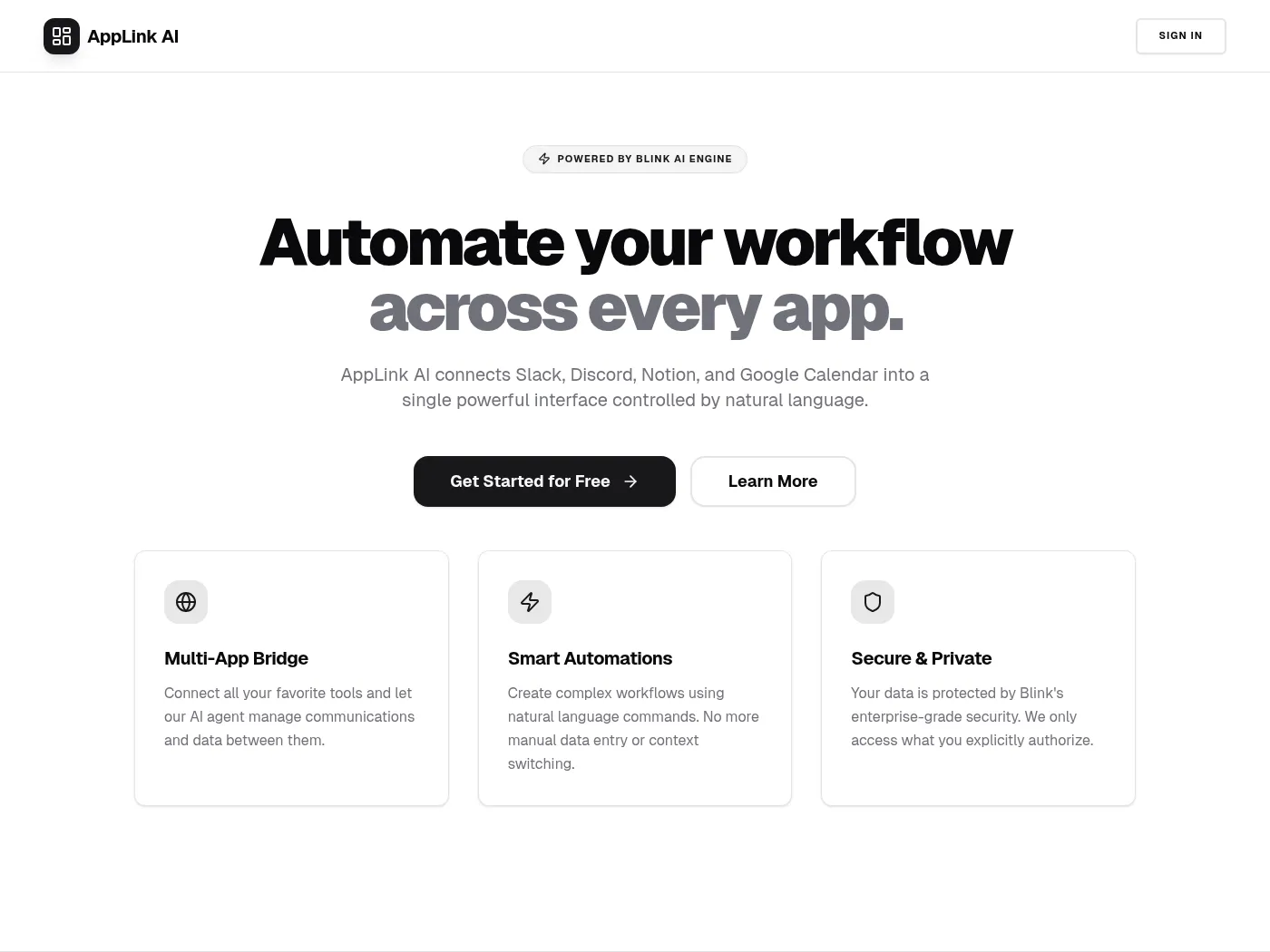 AppLink AI Agent