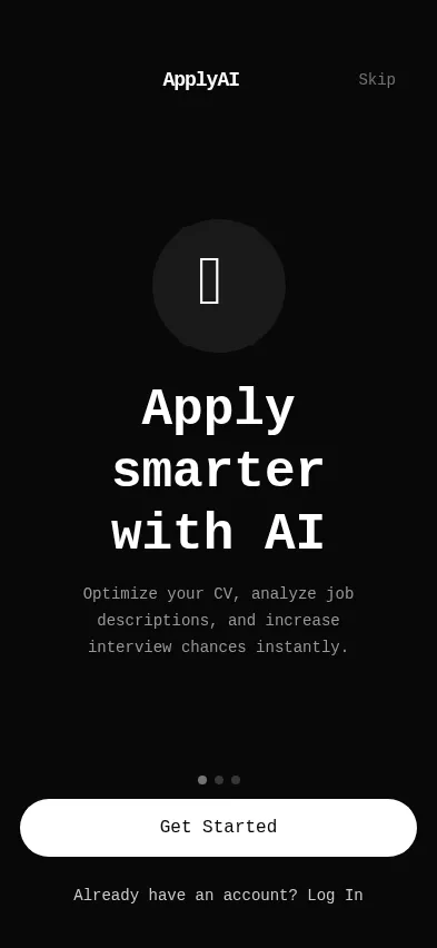 ApplyAI Job Assistant