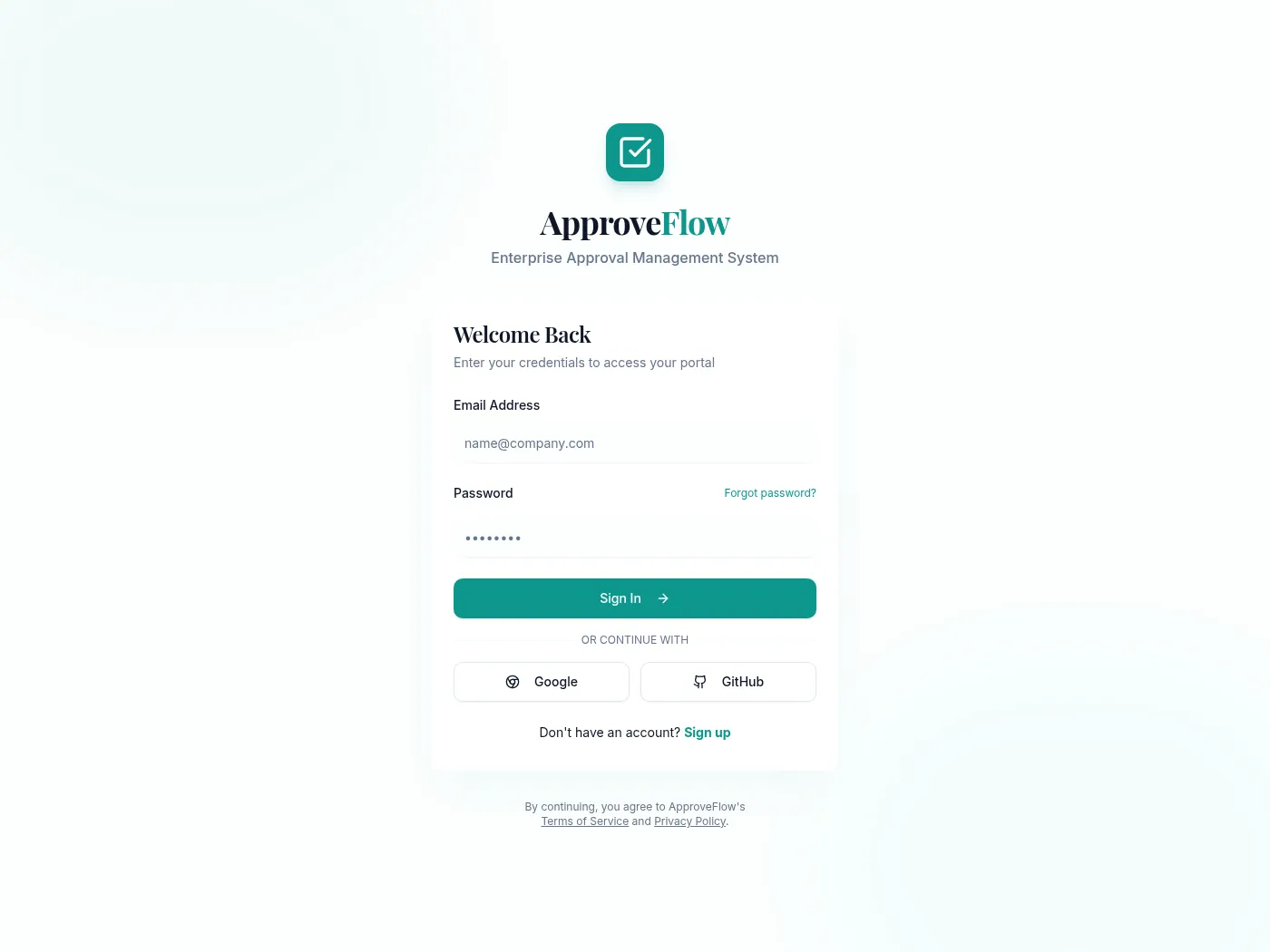 ApproveFlow System