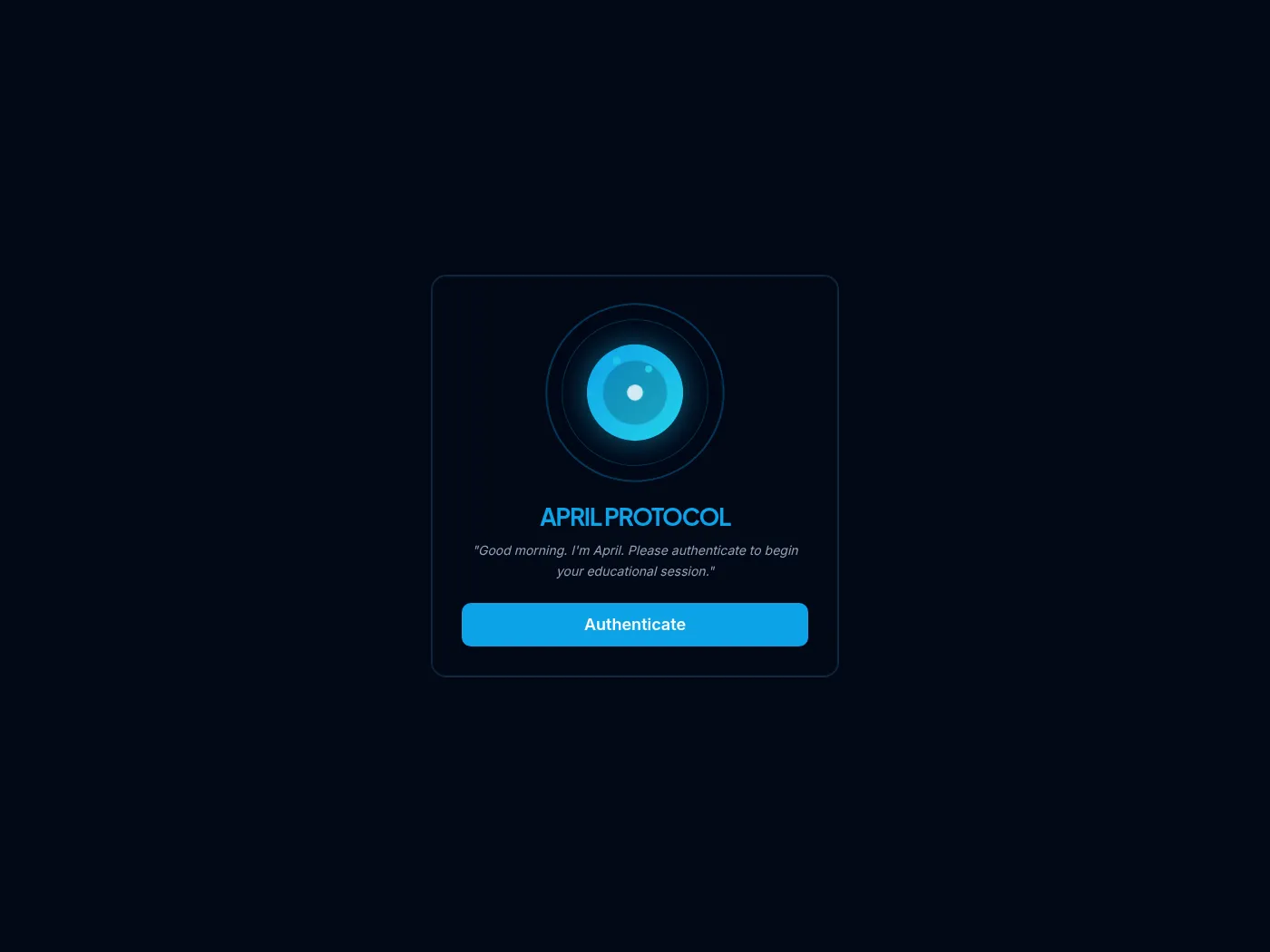 April AI Desktop Tutor