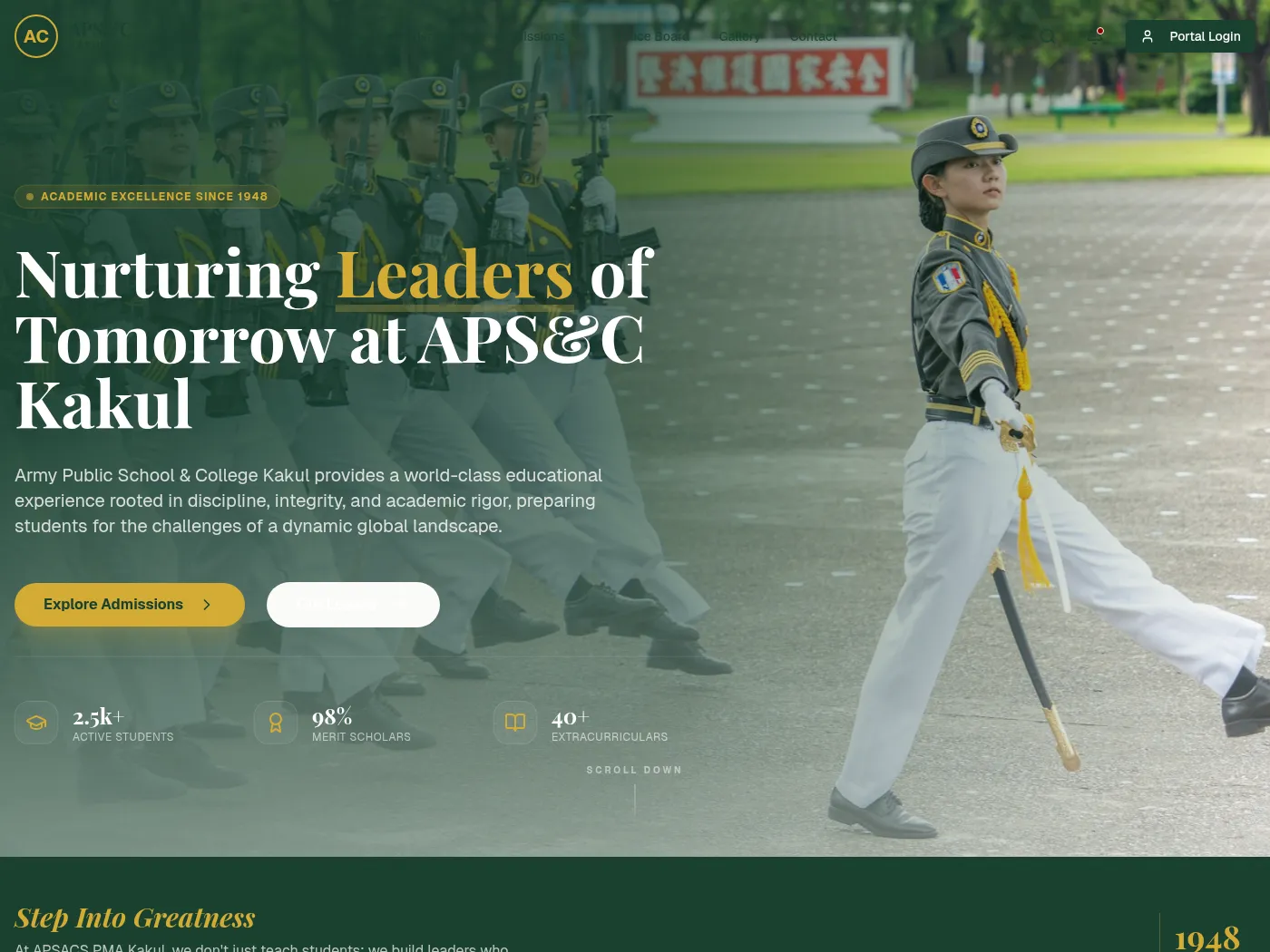 APSACS Kakul Portal
