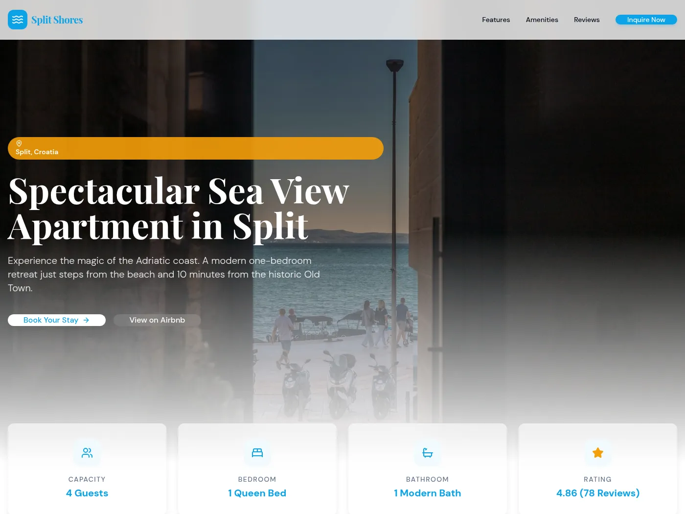Apartment Showcase Webpage