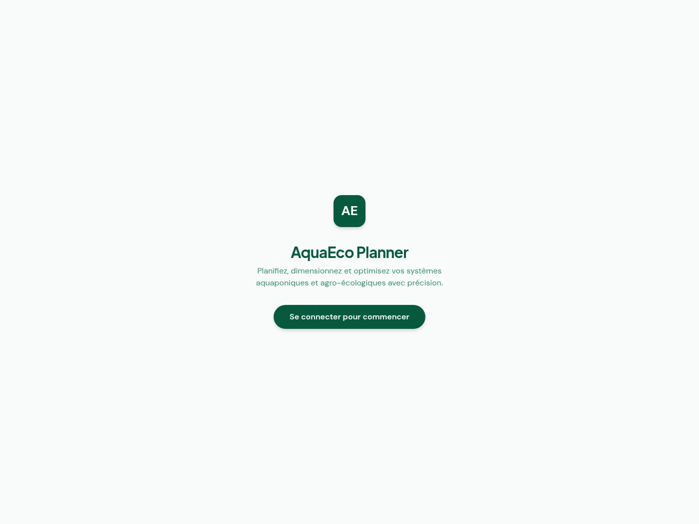 AquaEco Planner