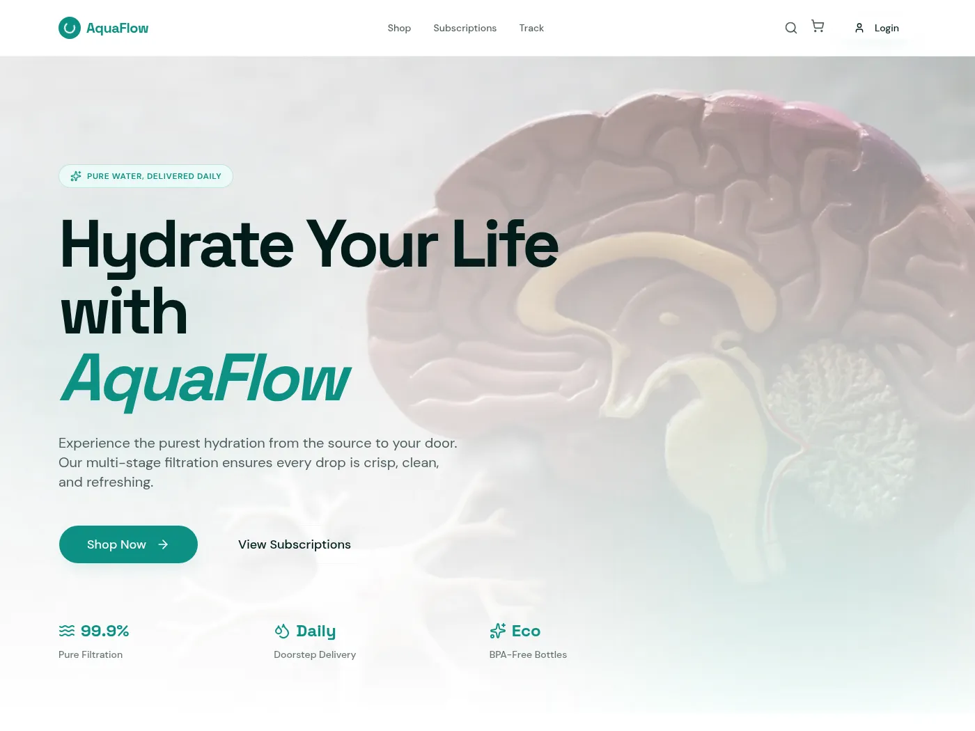 AquaFlow Water Platform