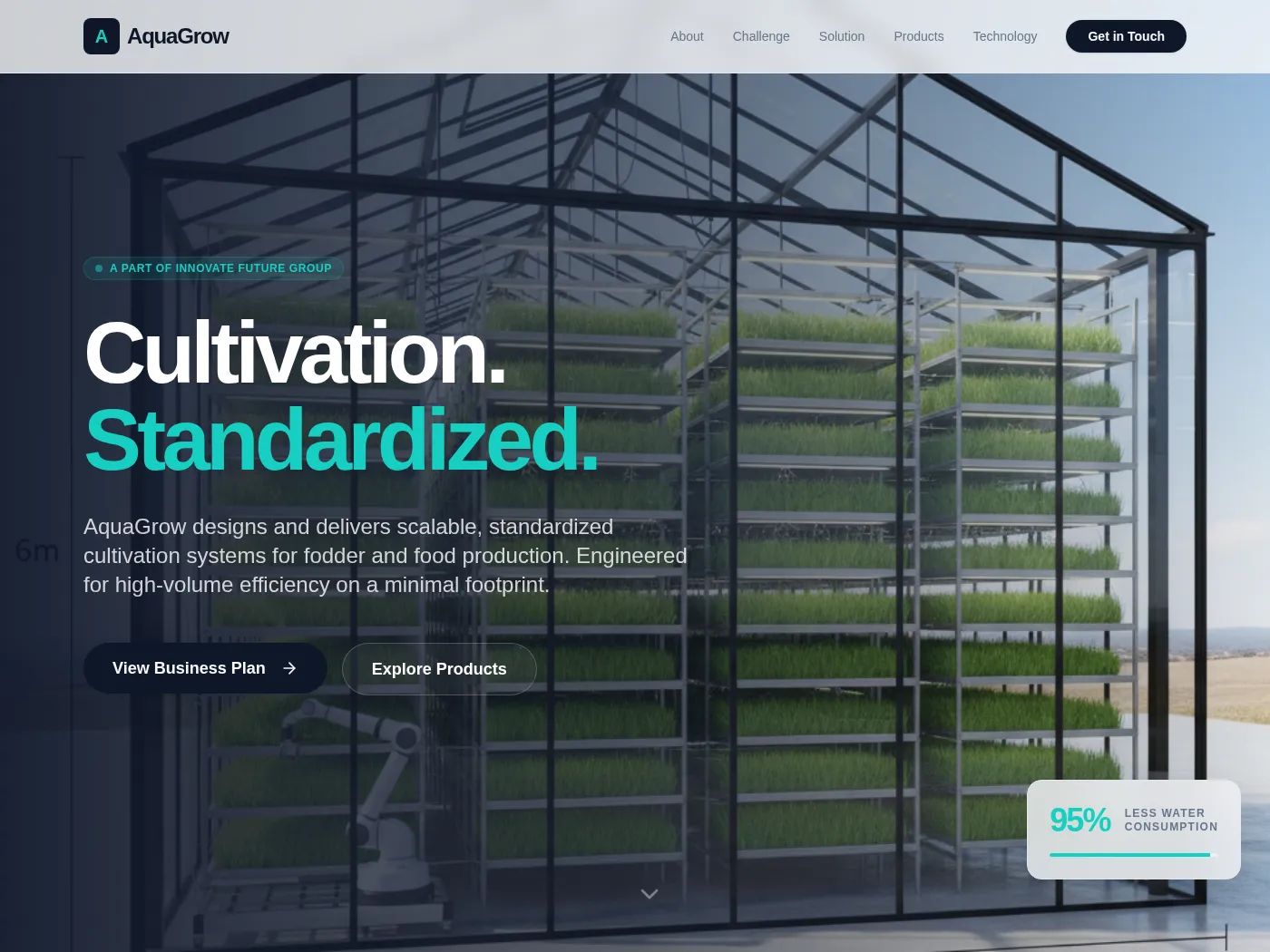 AquaGrow Business Branding