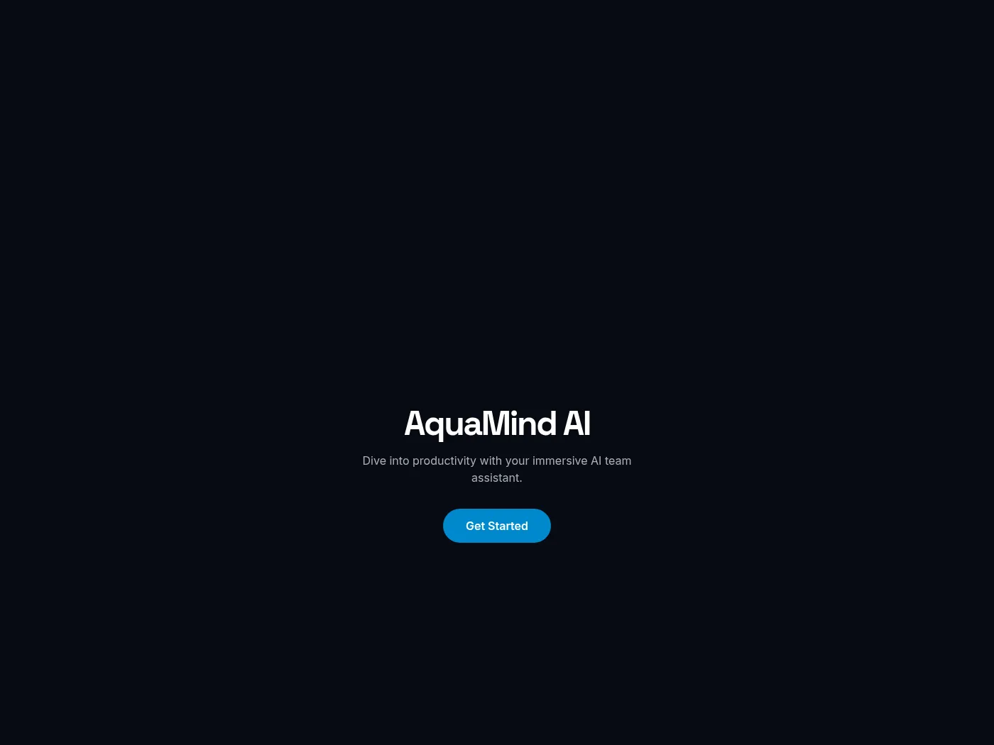 AquaMind AI Assistant