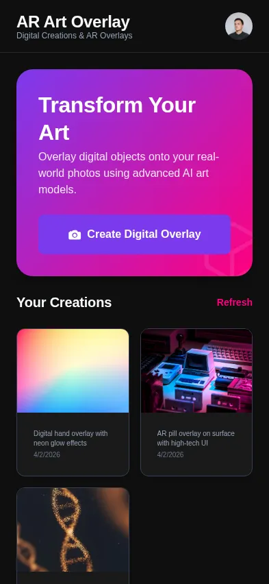 AR Content Overlay