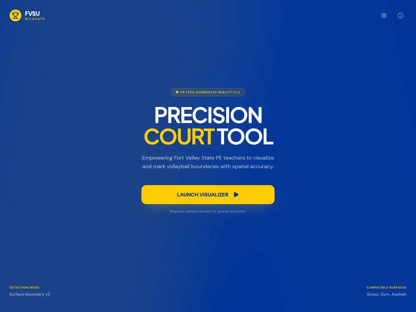 AR Volleyball Court Visualizer