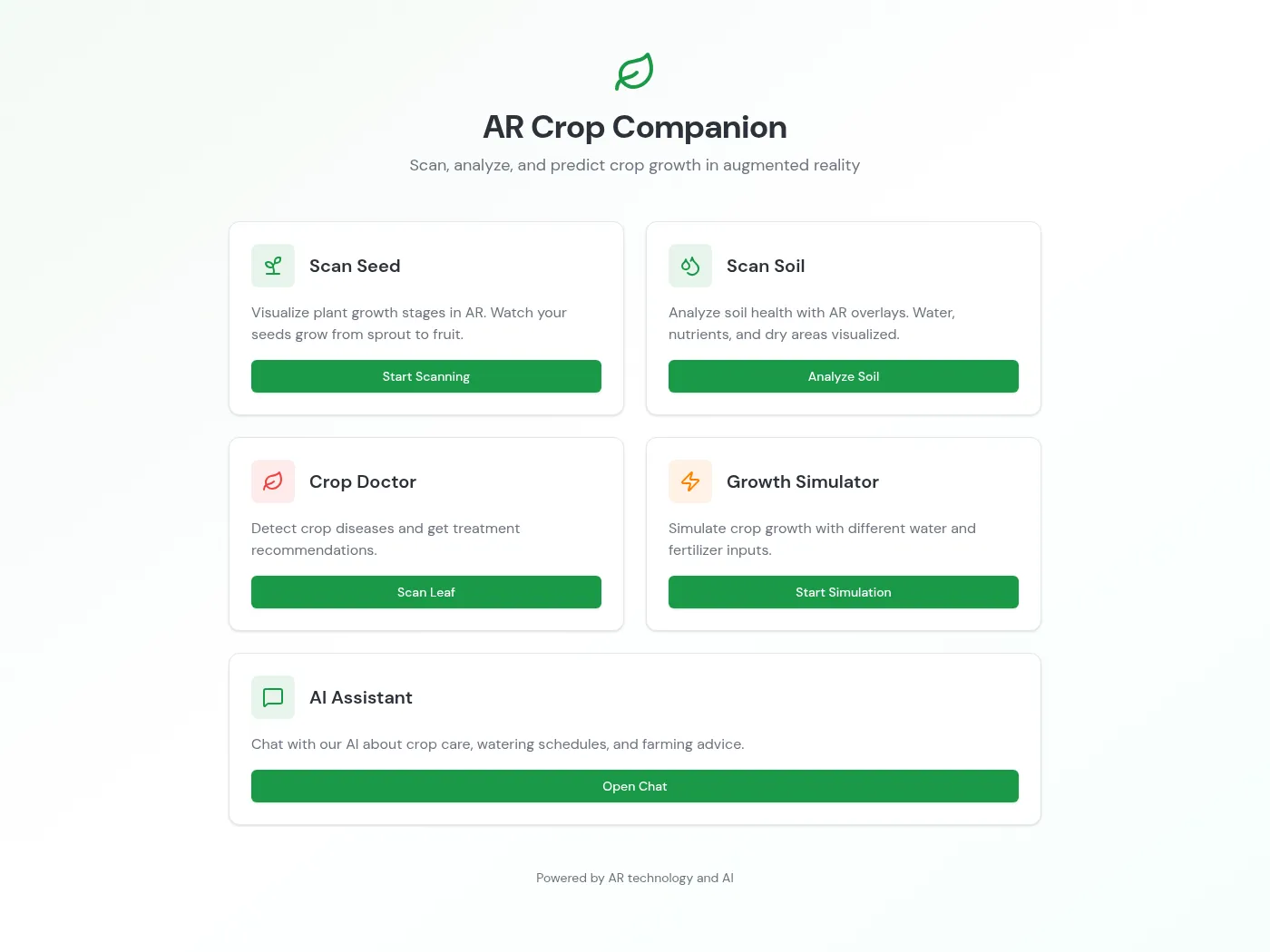 AR Crop Companion