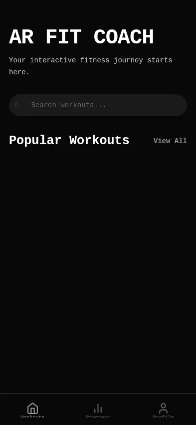 AR Fit Coach