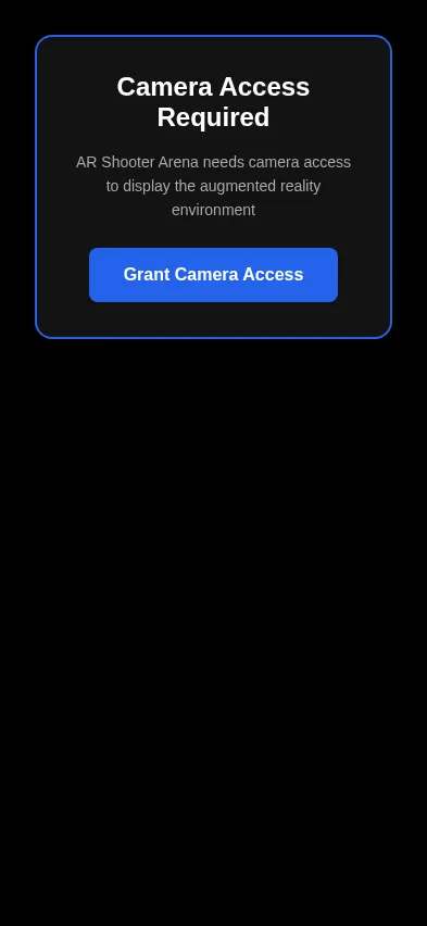 AR Shooter Arena