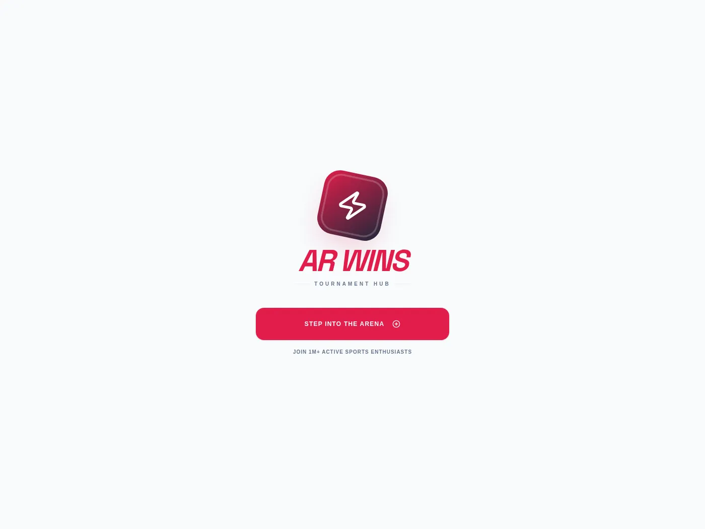 AR WINS Tournament Hub