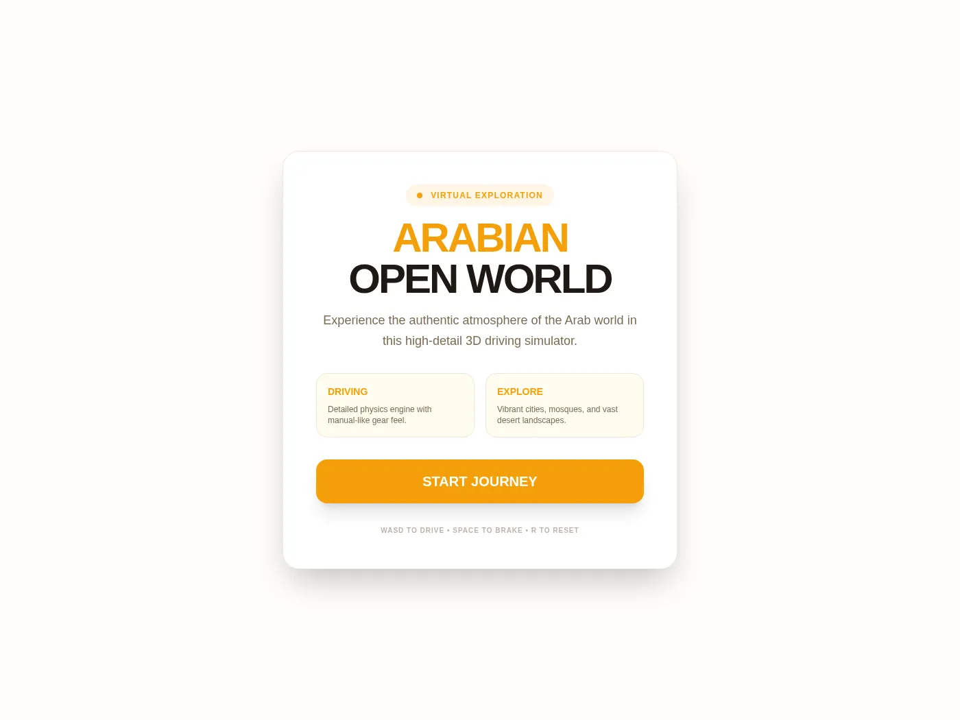 Arabian Open World 3D