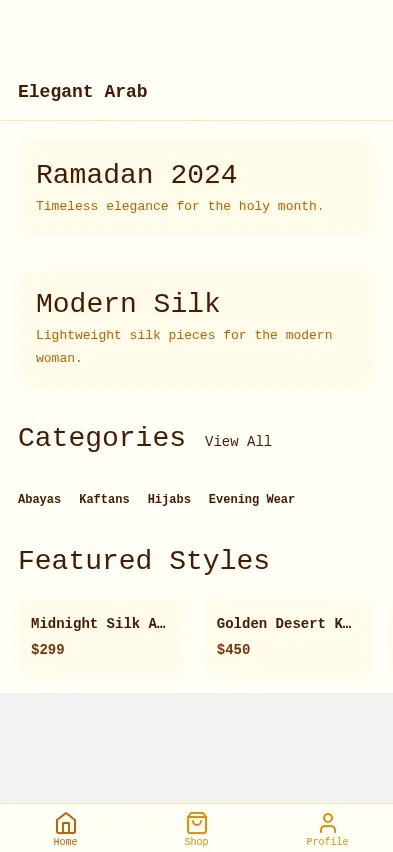 Arab Women's Fashion App