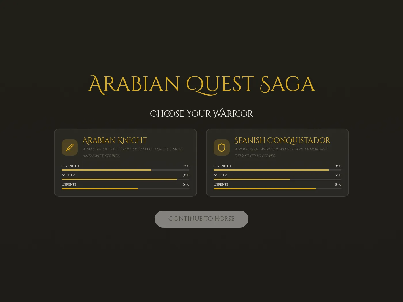 Arabian Quest Saga