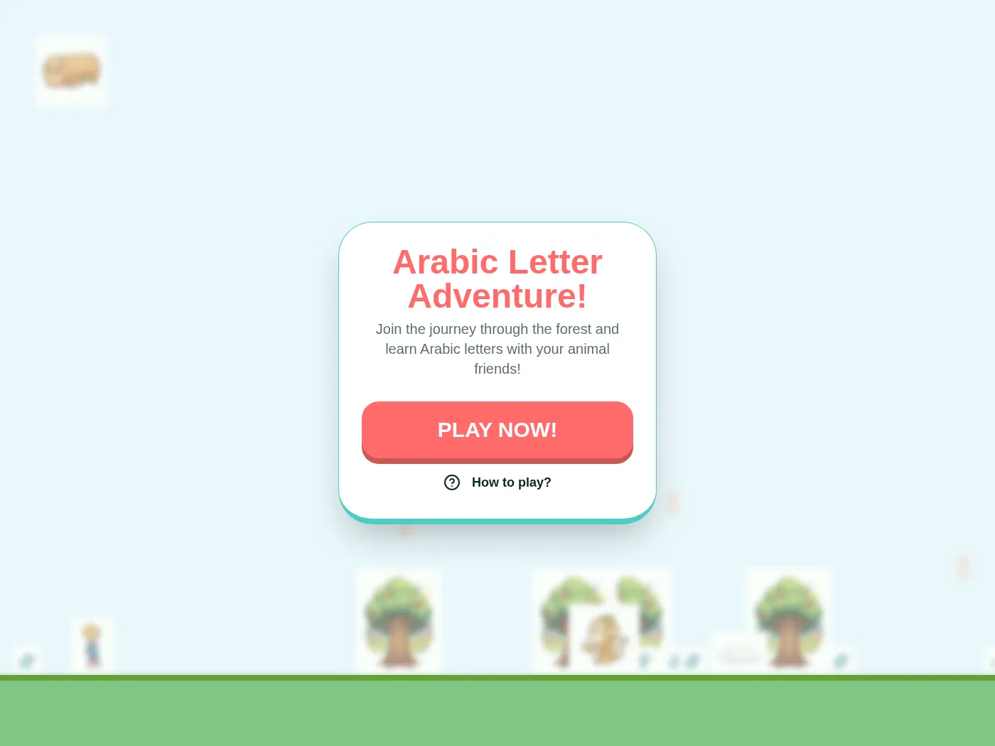 Arabic Letter Adventure