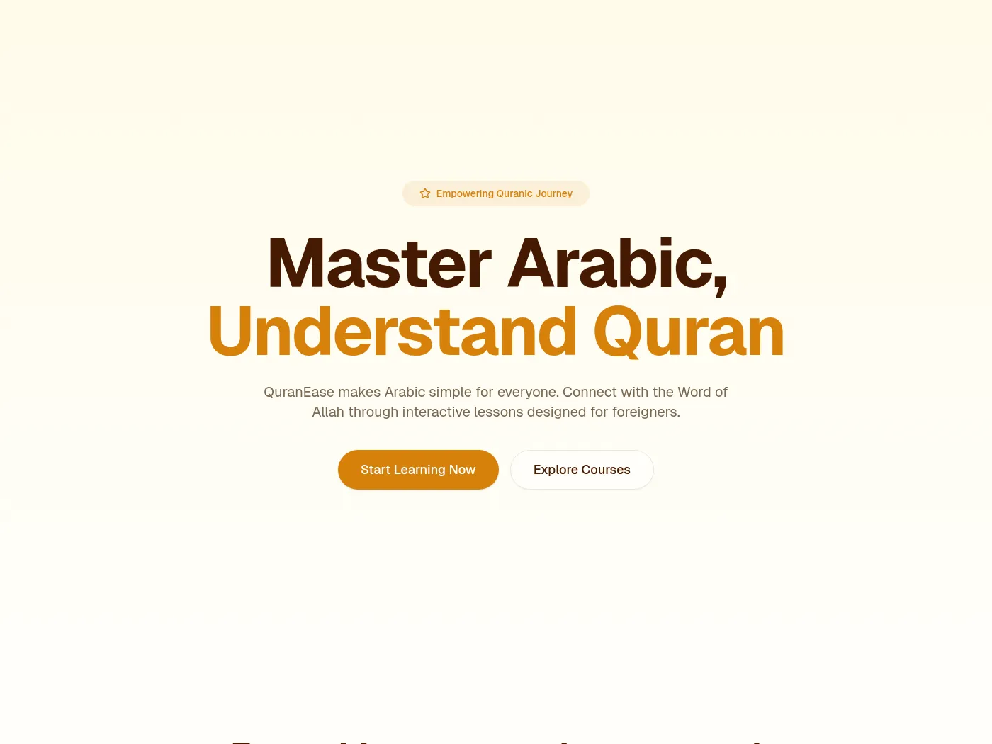 QuranEase Arabic App