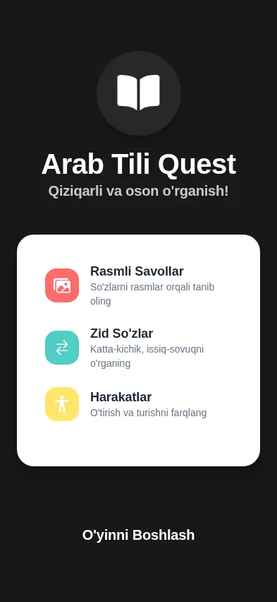 Arabic Word Quest