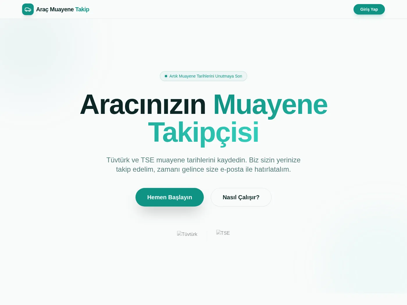 Araç Muayene Takipçi