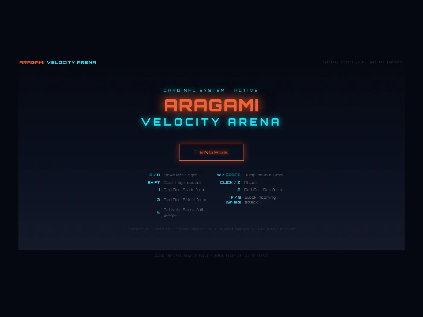Aragami Velocity Arena