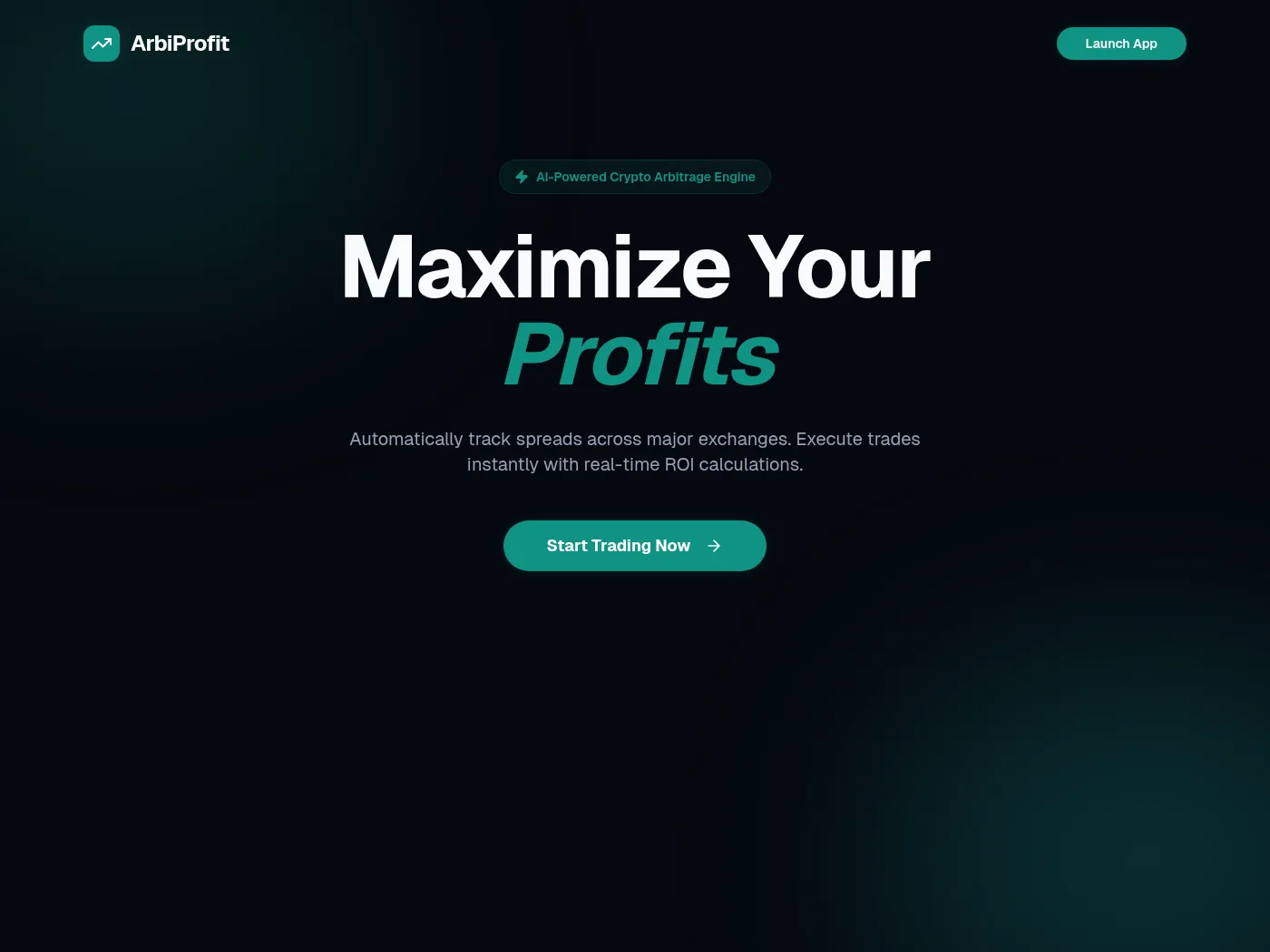 ArbiProfit Dashboard