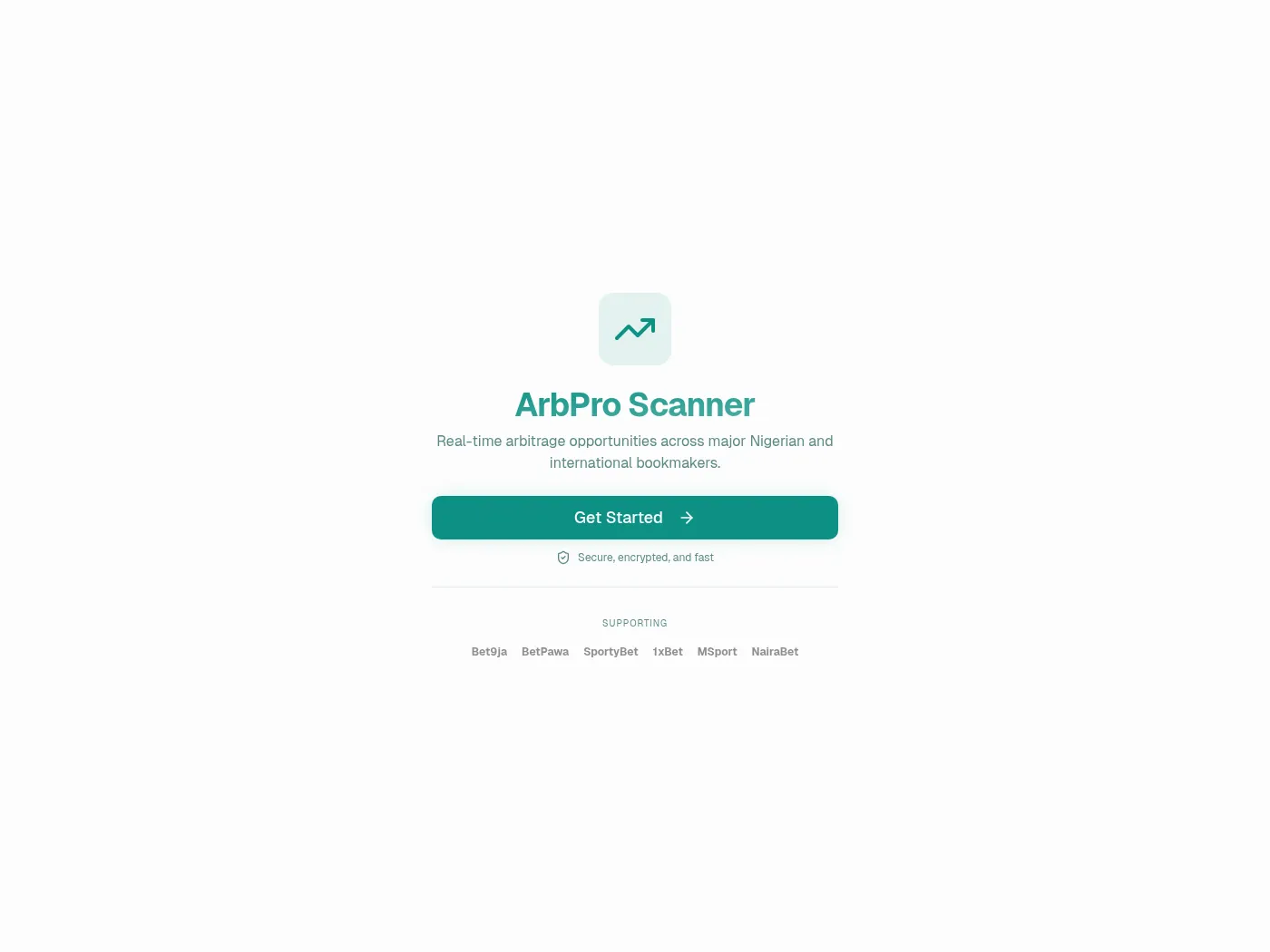 ArbPro Bet Scanner