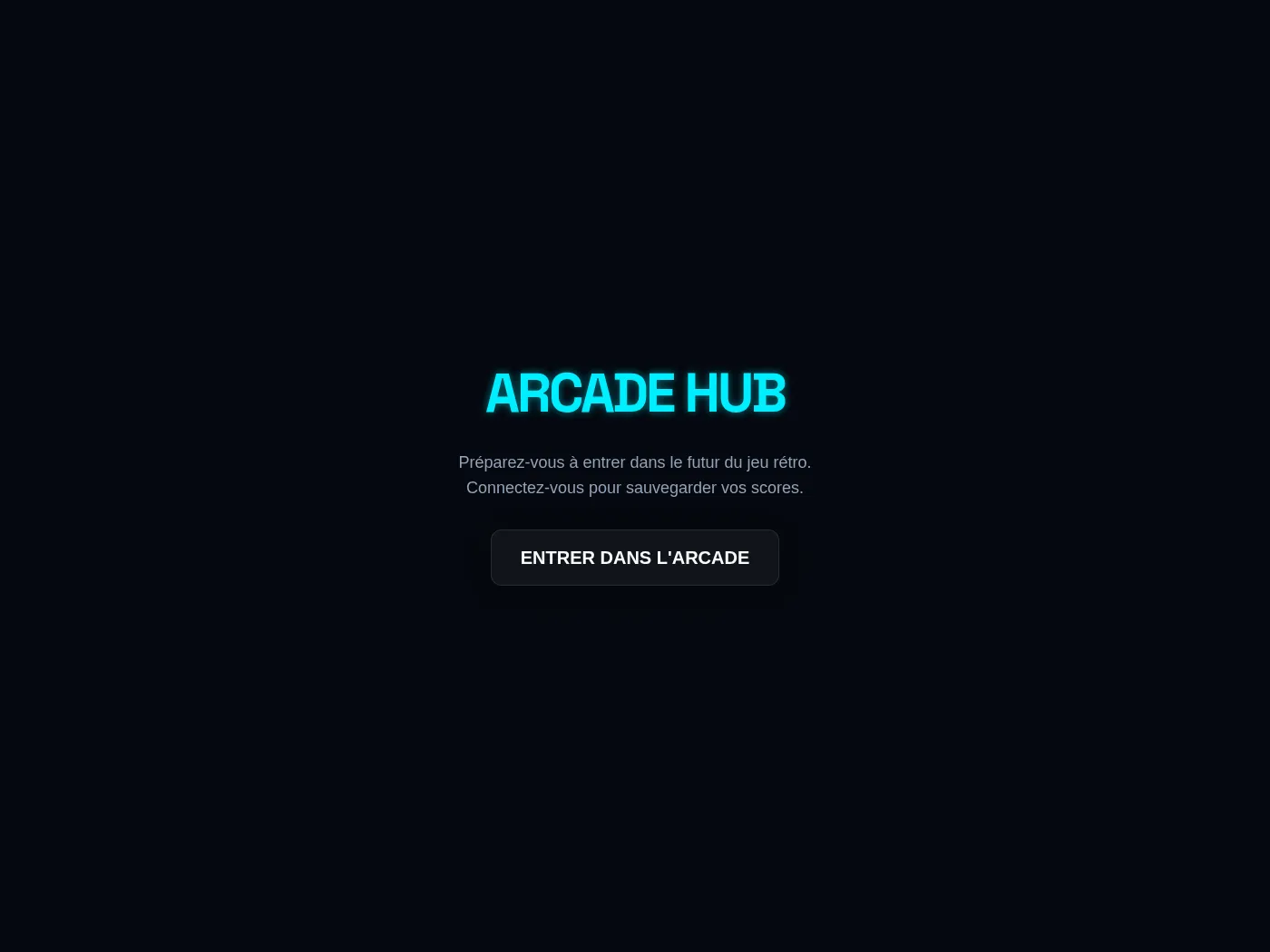 Arcade Game Hub