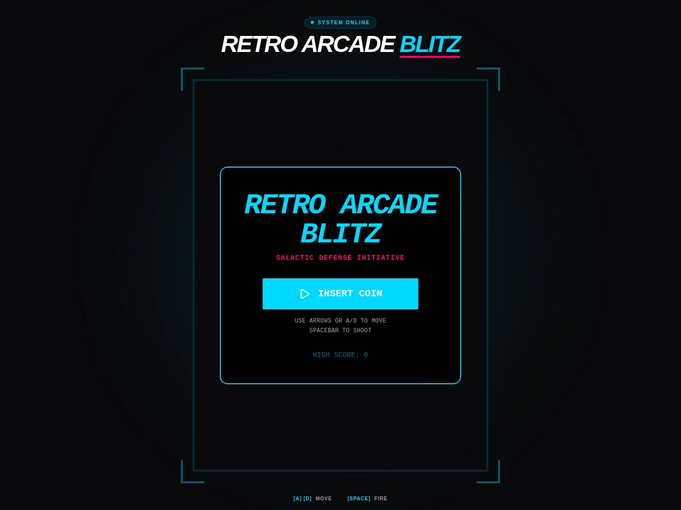 Retro Arcade Blitz