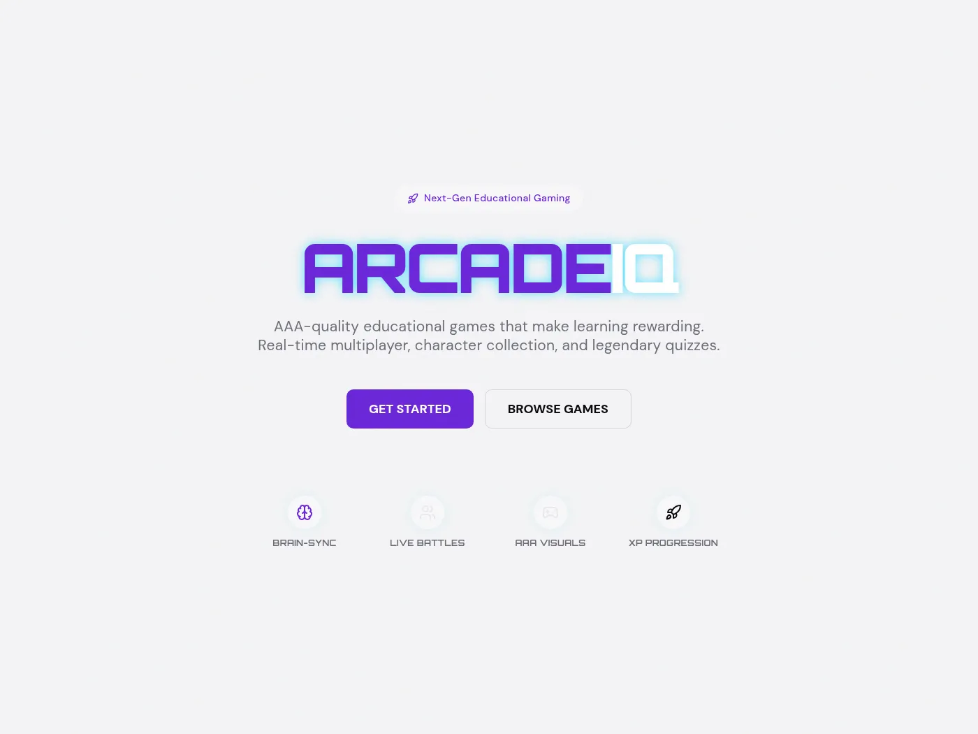 ArcadeIQ: AAA Edu Games