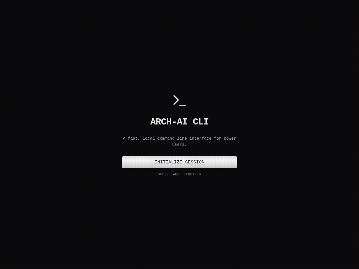 Arch AI CLI