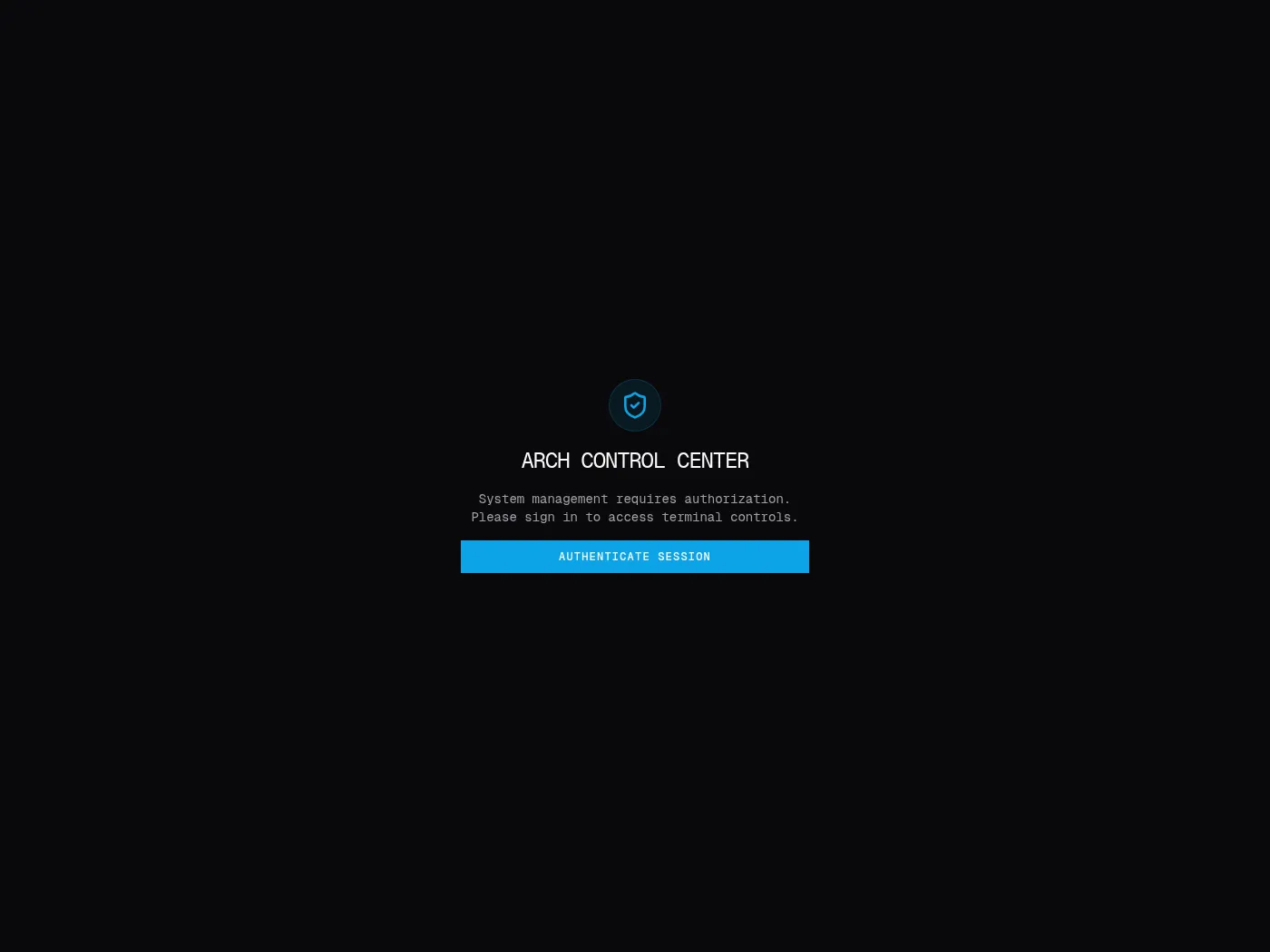 Arch Updater Script UI