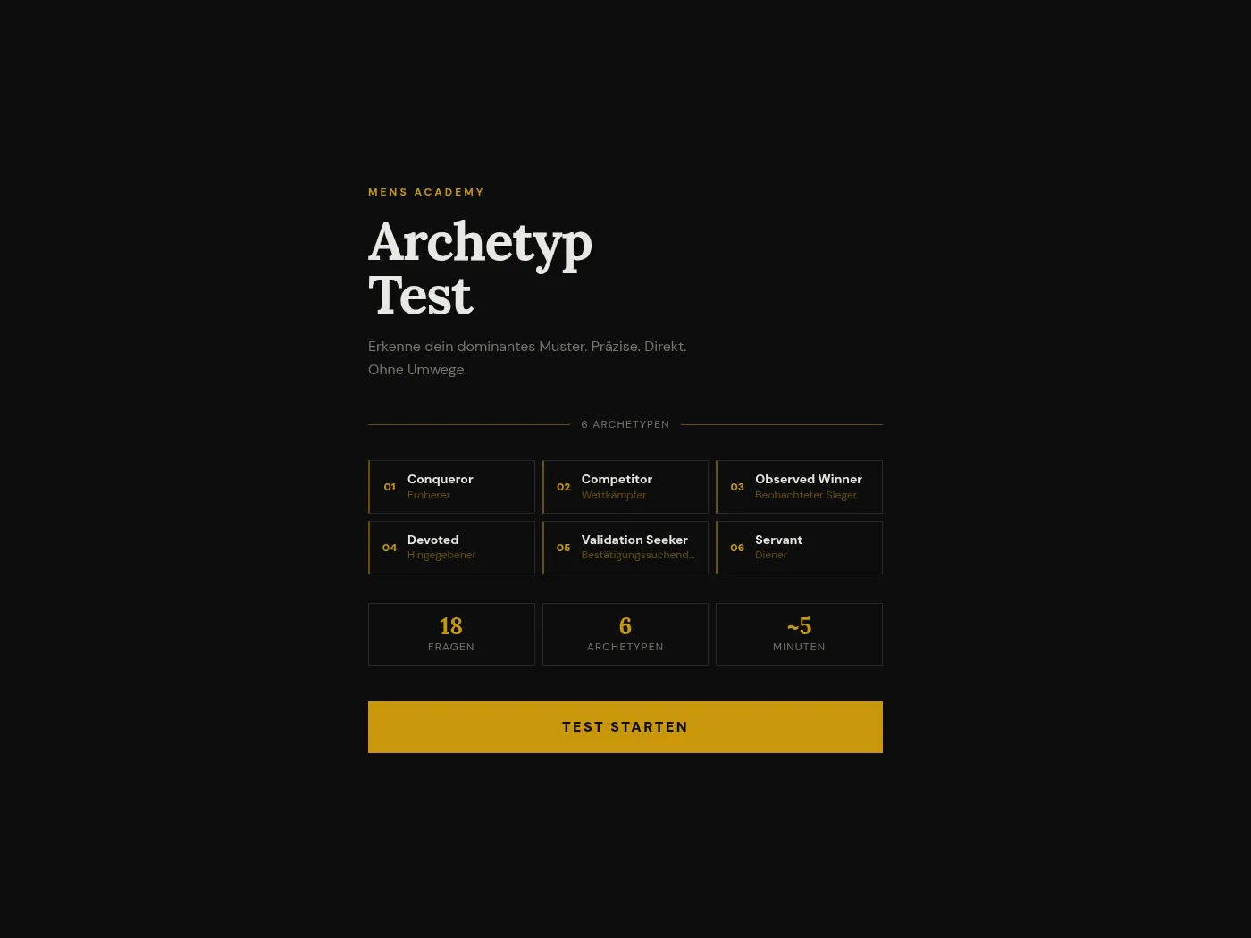 Archetype Test Pro