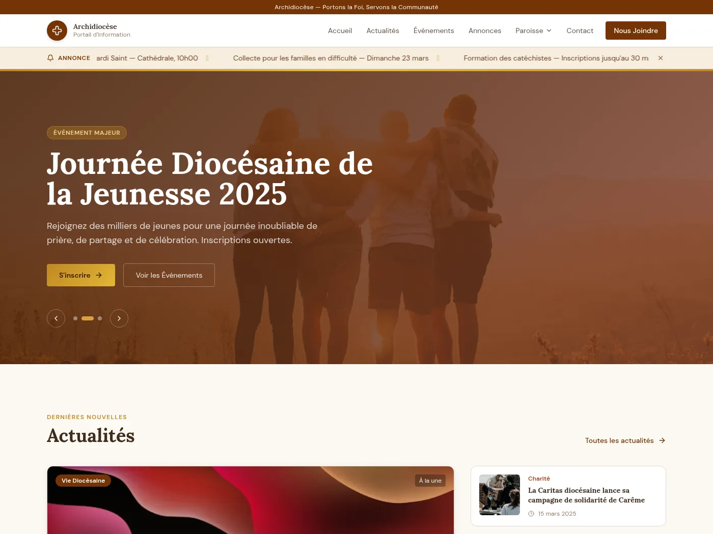 Archidiocese Info Portal