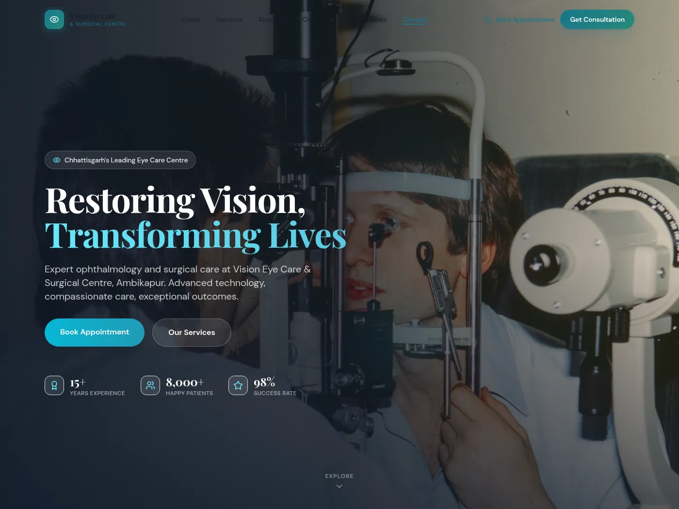 Architecture Studio Web Landing Page (Remix)