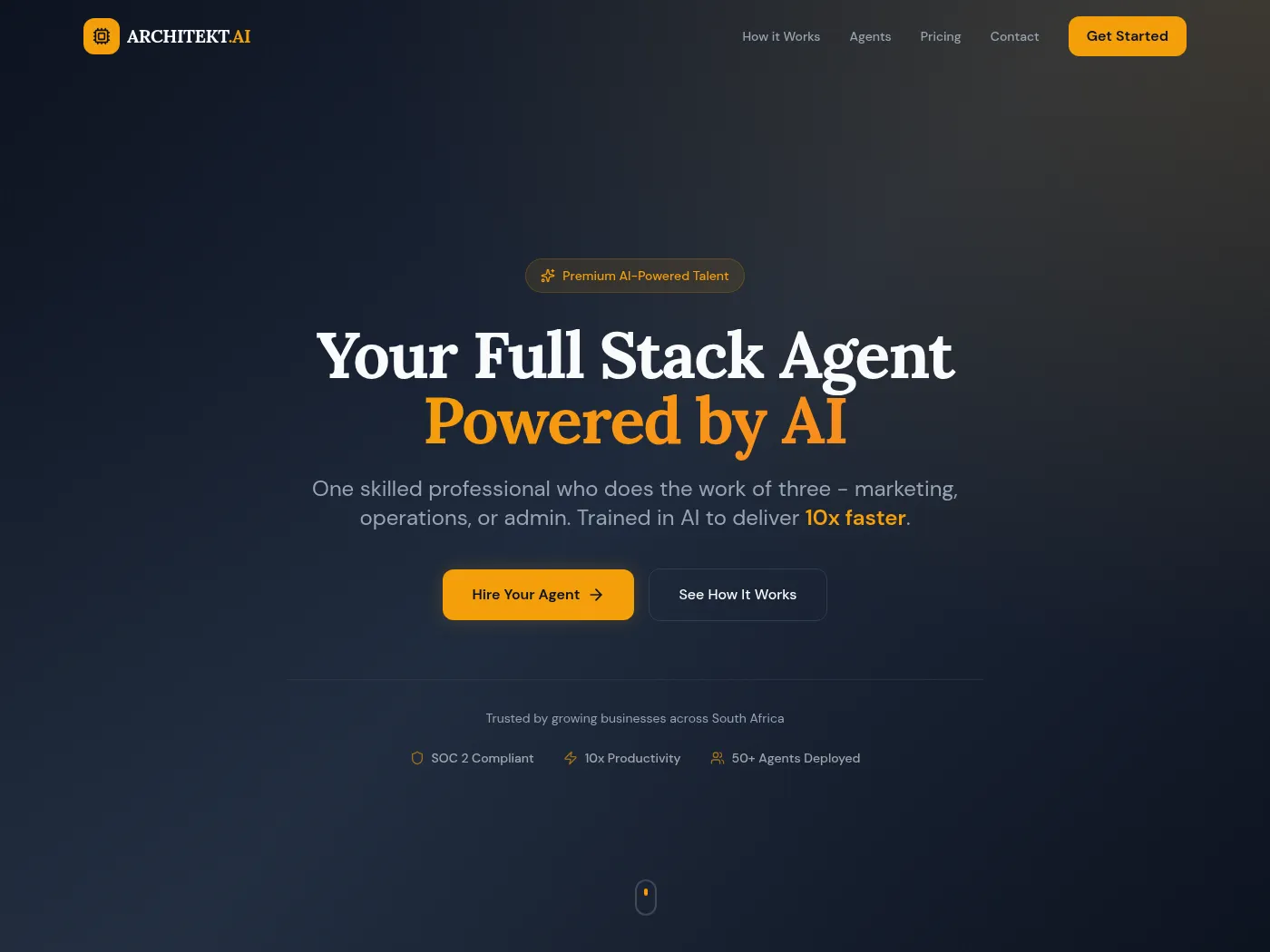 ARCHITEKT.AI Agency Builder
