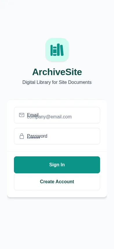 ArchiveSite Mobile Library