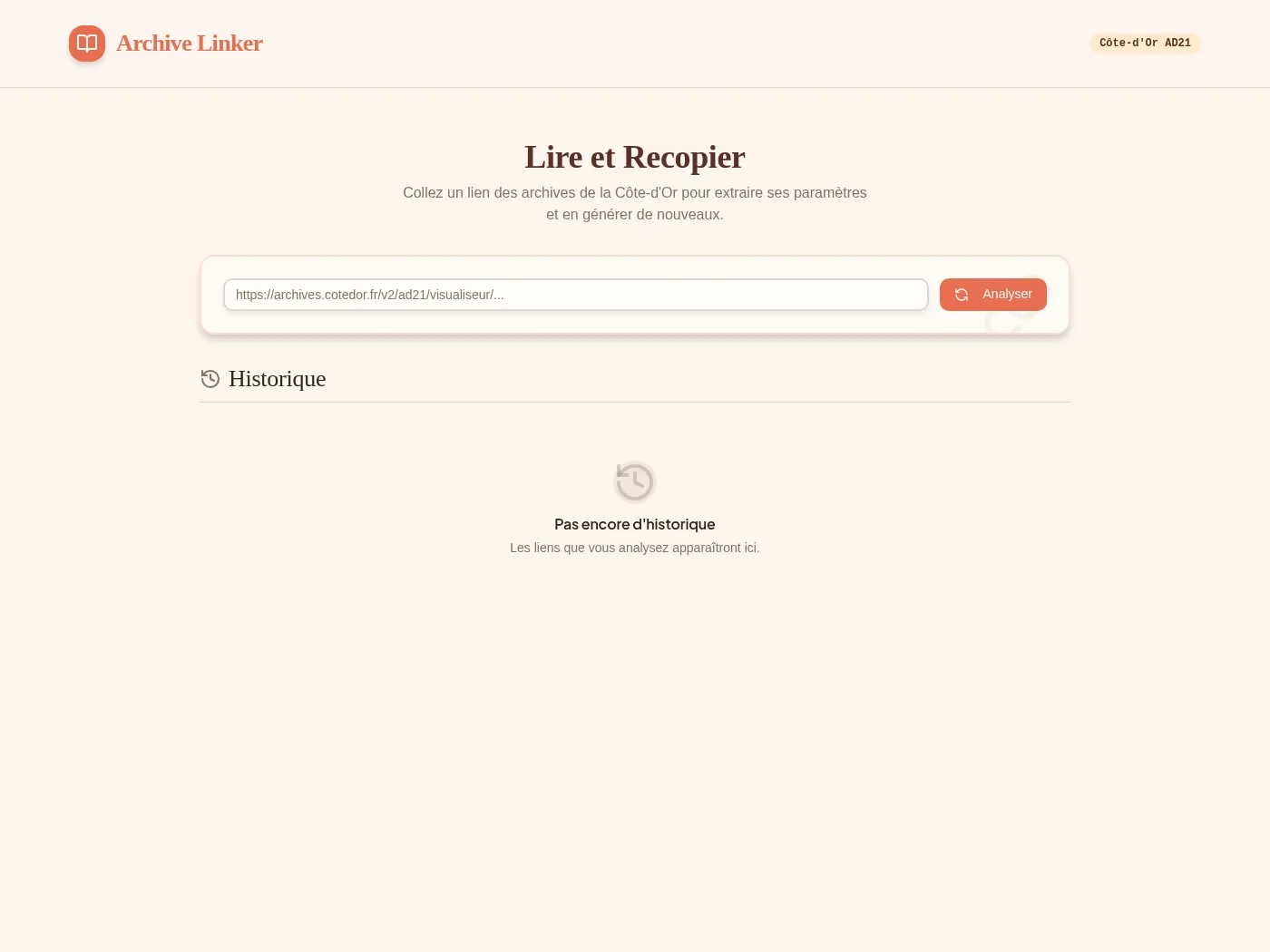Archive Link Copier