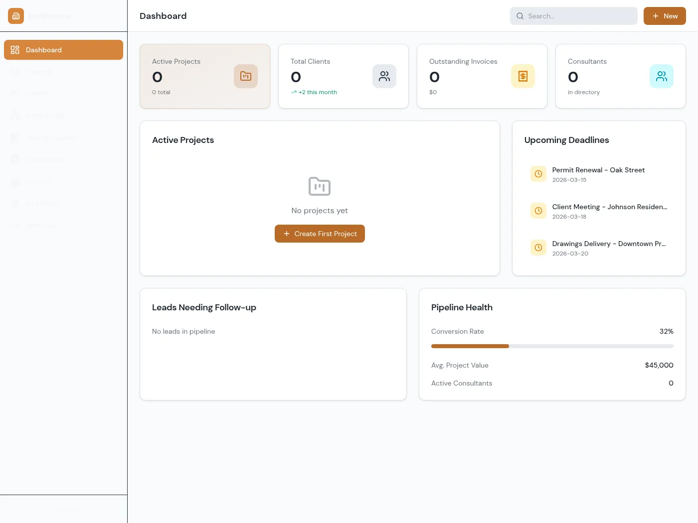 ArchPipeline CRM