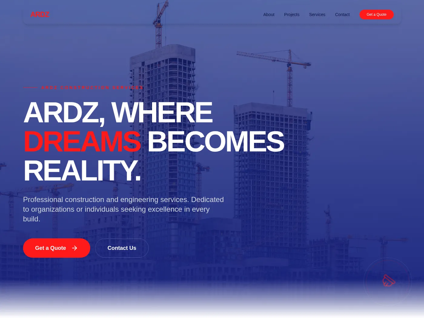 Ardz Construction Site