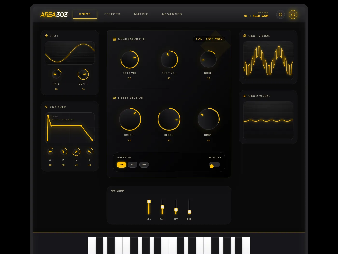 Area 303 Synth Preview